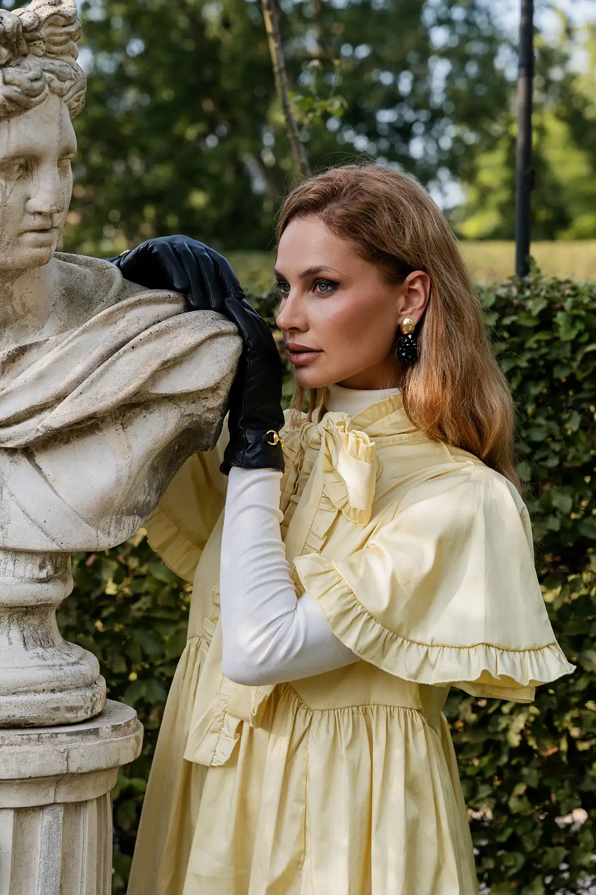 | Zwarte oorbellen Amy Glassberry Cone S | Lott Gioielli