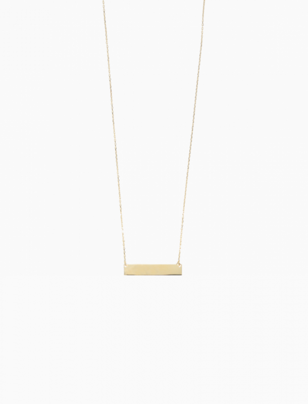 | 9 Karaat Ketting Bar L | Lott Gioielli